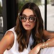 Charlotte Womens Fashion Square Sunglasses